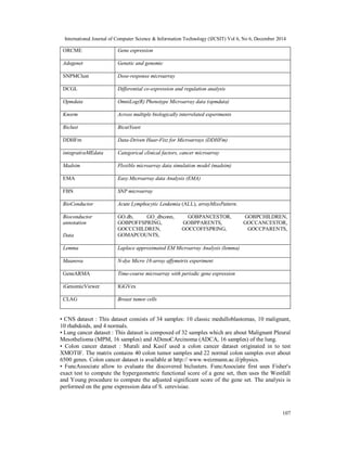 A comparative study of clustering and biclustering of microarray data | PDF