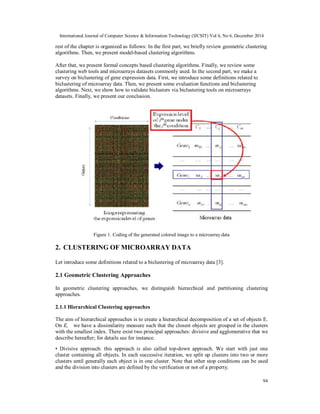 A comparative study of clustering and biclustering of microarray data | PDF