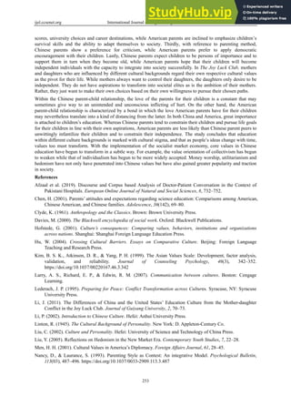 A Comparative Study Of Cultural Values In Chinese And American ...