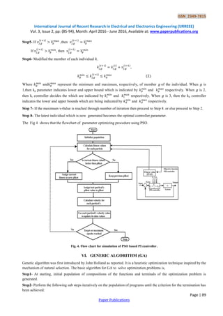 A Comparative Study of GA tuned and PSO tuned PI Controller Based Speed Control of Brushless DC ...