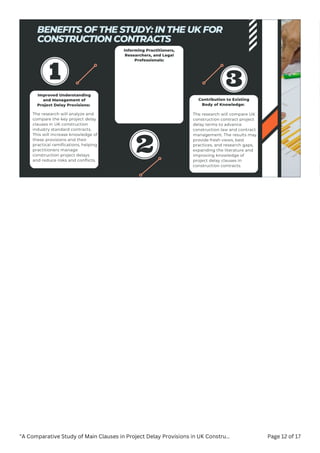 A Comparative Study of Main Clauses in Project Delay Provisions in UK ...