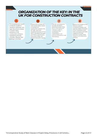 A Comparative Study of Main Clauses in Project Delay Provisions in UK ...
