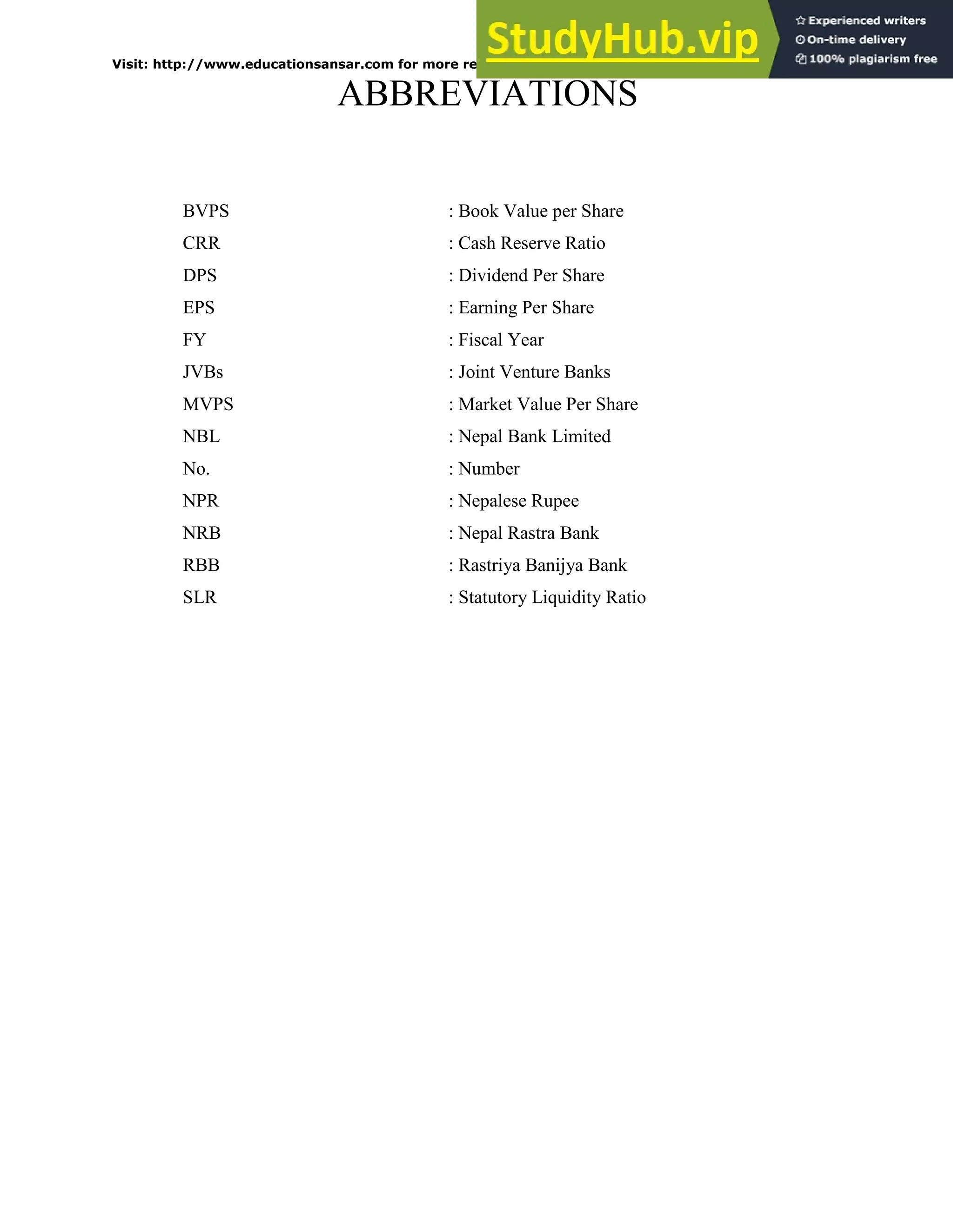 A Comparative Study Of Nepal Bank Limited And Nabil Bank Limited | PDF