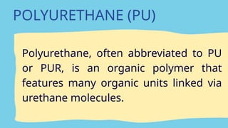 A COMPARATIVE STUDY OF POLYISOCYANURATE (PIR) AND POLYURETHANE (PU ...