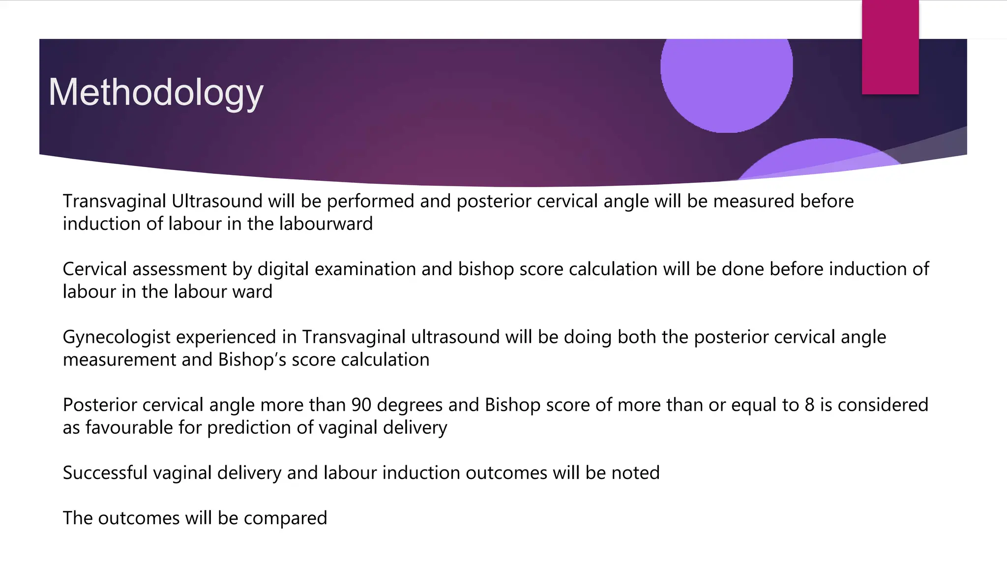 A comparative study of posterior cervical angle and BISHOP’S score for ...
