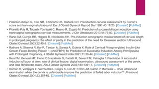 A comparative study of posterior cervical angle and BISHOP’S score for ...