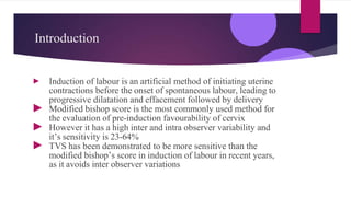 A comparative study of posterior cervical angle and BISHOP’S score for ...