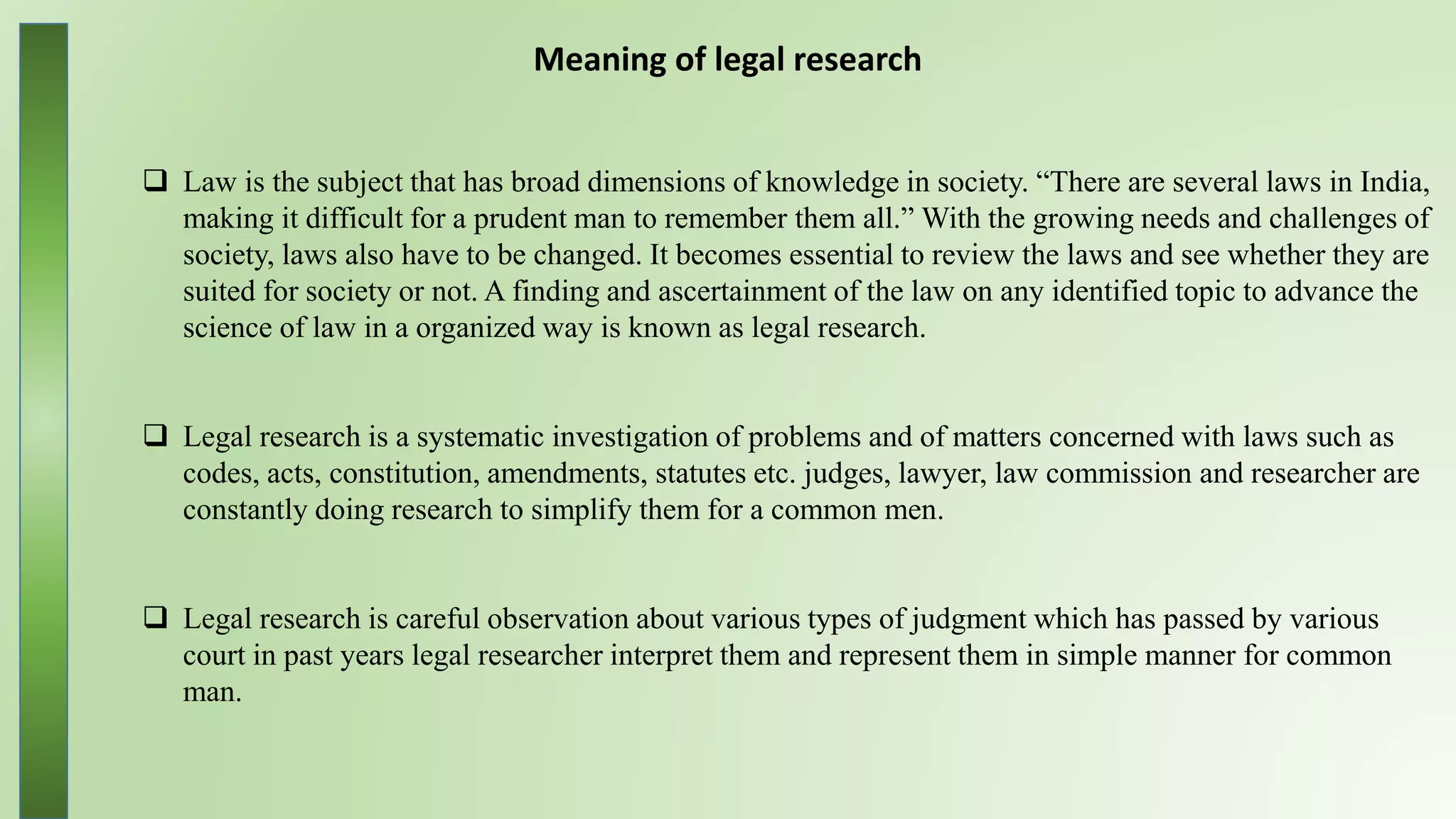 A Comparative Study of Research & Legal Research.pptx