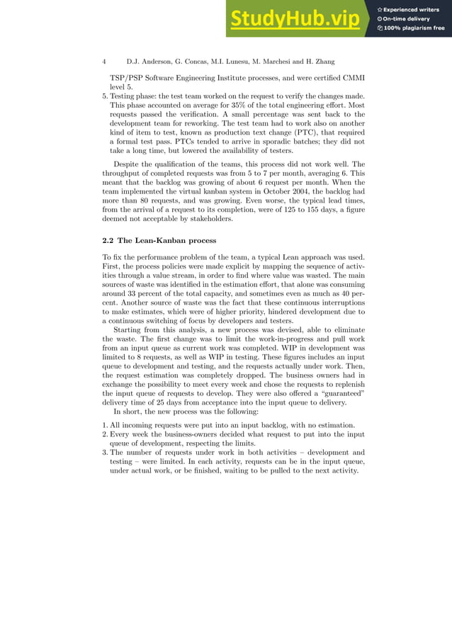 A Comparative Study Of Scrum And Kanban Approaches On A Real Case Study Using Simulation | PDF