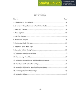 A COMPARATIVE STUDY ON DATA MINING TOOLS | PDF