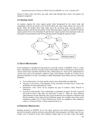 A comparative study on different trust based routing schemes in manet | PDF