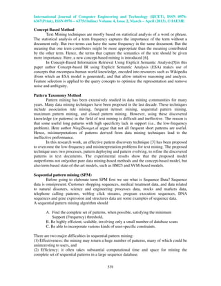 A comparative study on different types of effective methods in text mining | PDF | Search | Internet