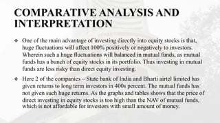 A comparative study on direct equity investing and mutual fund ...