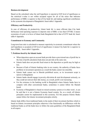 A comparative study on islamic banking in bangladesh | PDF