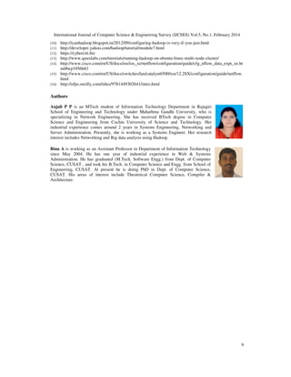 A comparative survey based on processing network traffic data using hadoop pig and typical ...