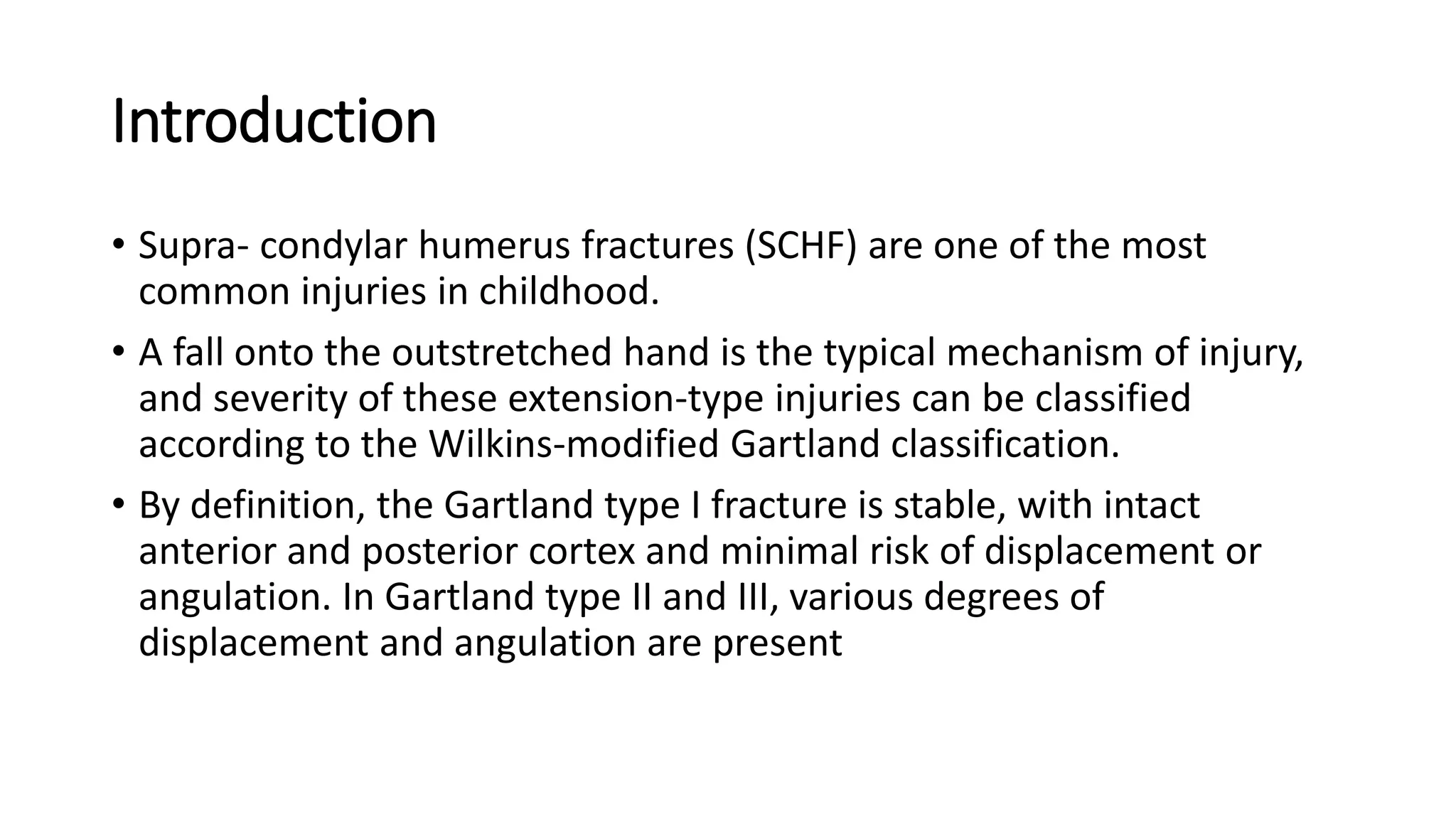 A comparison between percutaneous cross k wire and lateral k wires ...