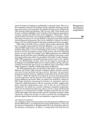 A comparison of a competitive and non competitive outdoor | PDF