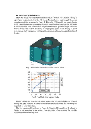 A Comparison of Free and Mapped Meshes for Static Structural Analysis.pdf