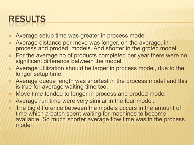 A Comparison Of Group Technology & Process Layout (3) | PPTX