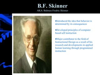 A comparison of historical vs current instructional design | PPT