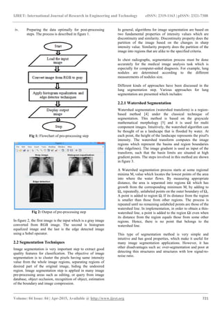 A comparison of image segmentation techniques, otsu and watershed for x ...