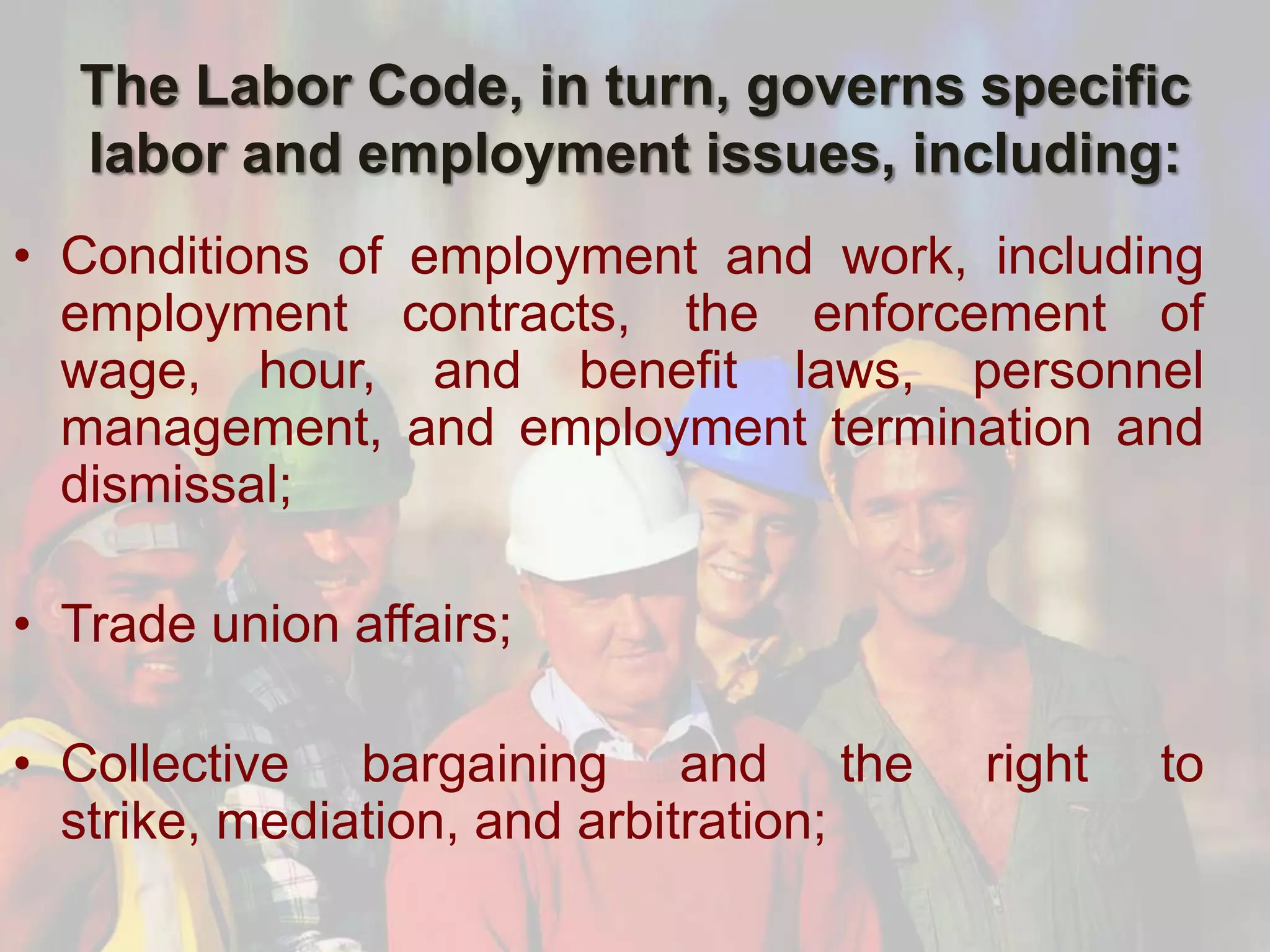 A comparison of indian & chilean labor laws | PPTX