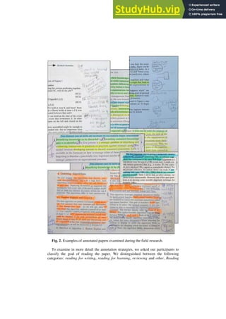A Comparison Of Paper-Based And Online Annotations In The Workplace | PDF | Web Development ...