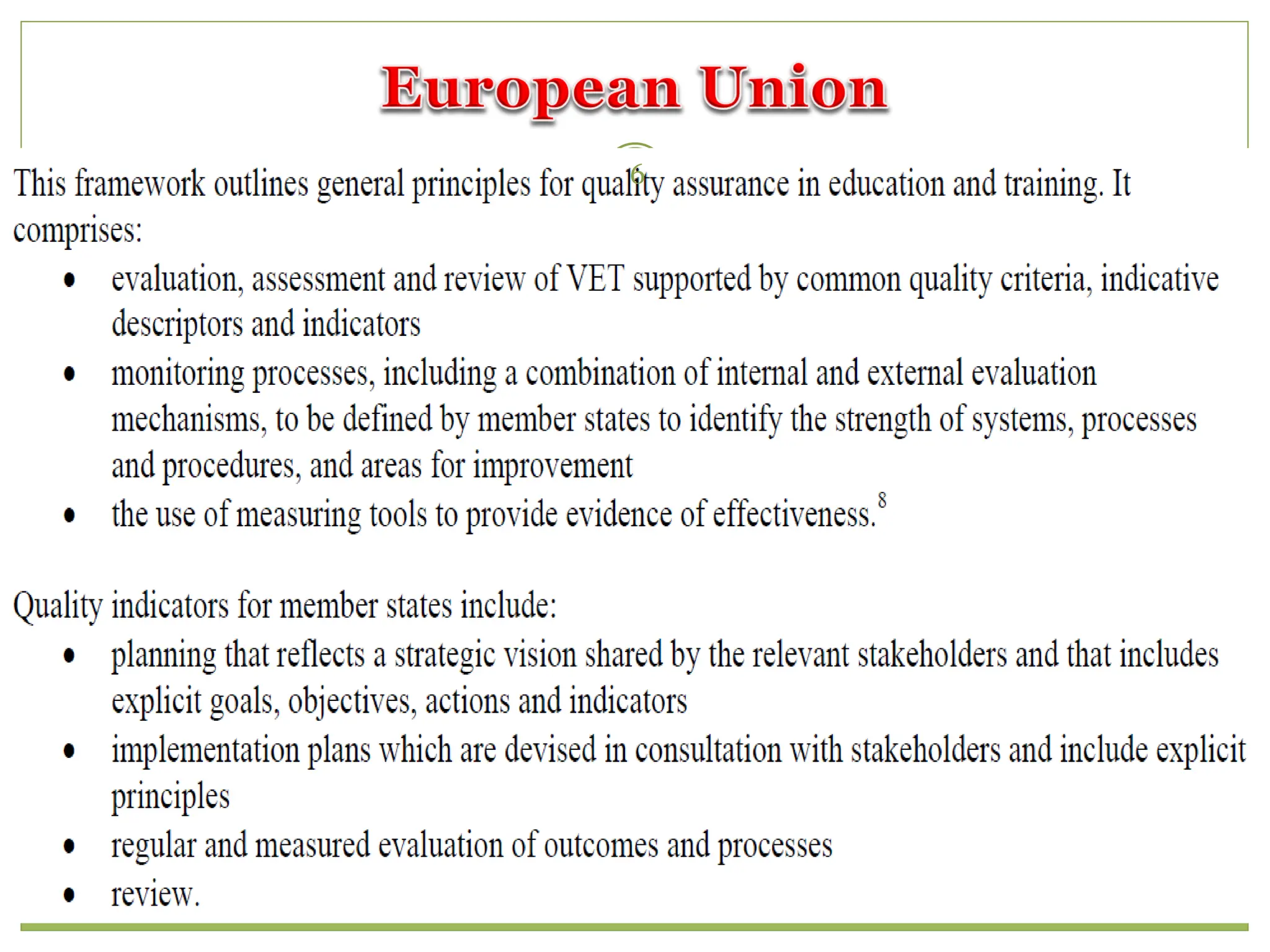 A Comparison of Quality Assurance Systems in TVET and Accreditation ...