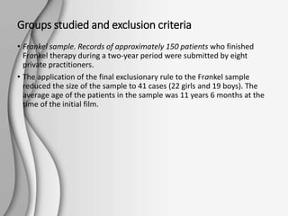 d Frankel appliances in the treatment oA comparison of the Herbst anf ...