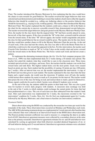 A Comparison Of The Mystery Motivator And The Get Em On Task ...