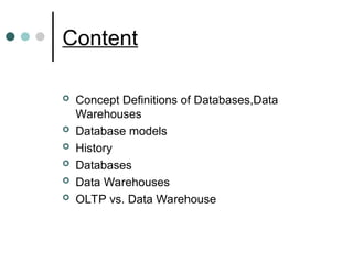 A Comparsion of Databases and DataWarehouses.ppt