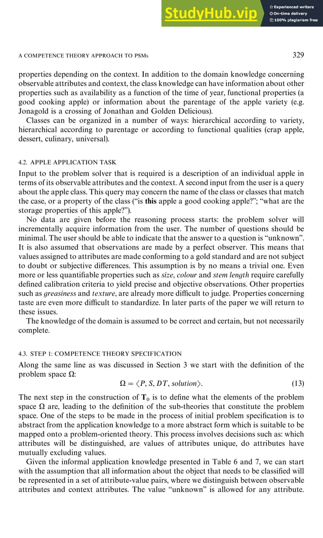 A Competence Theory Approach To Problem Solving Method Construction | PDF