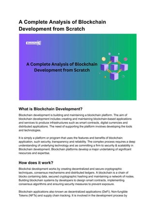 A Complete Analysis of Blockchain Development from Scratch.pdf