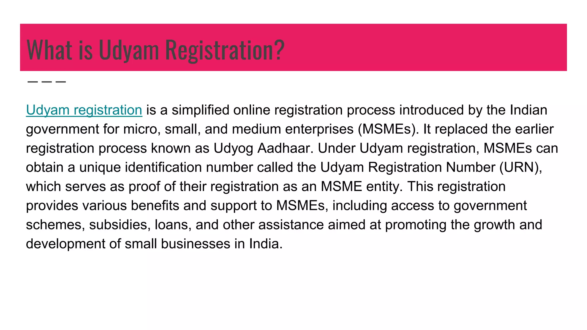 A Complete Guide About Udyam Registration.pptx