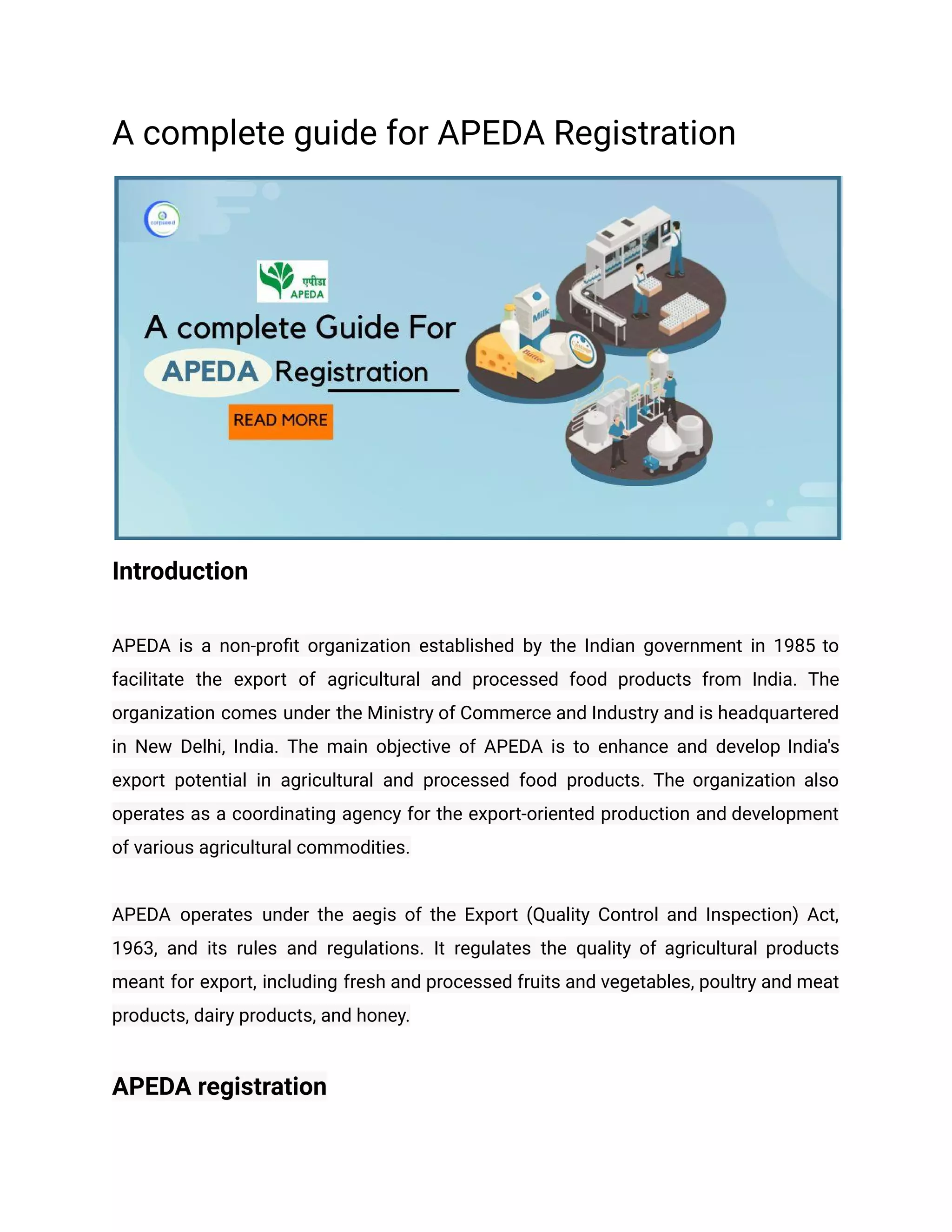 A complete guide for APEDA Registration.pdf