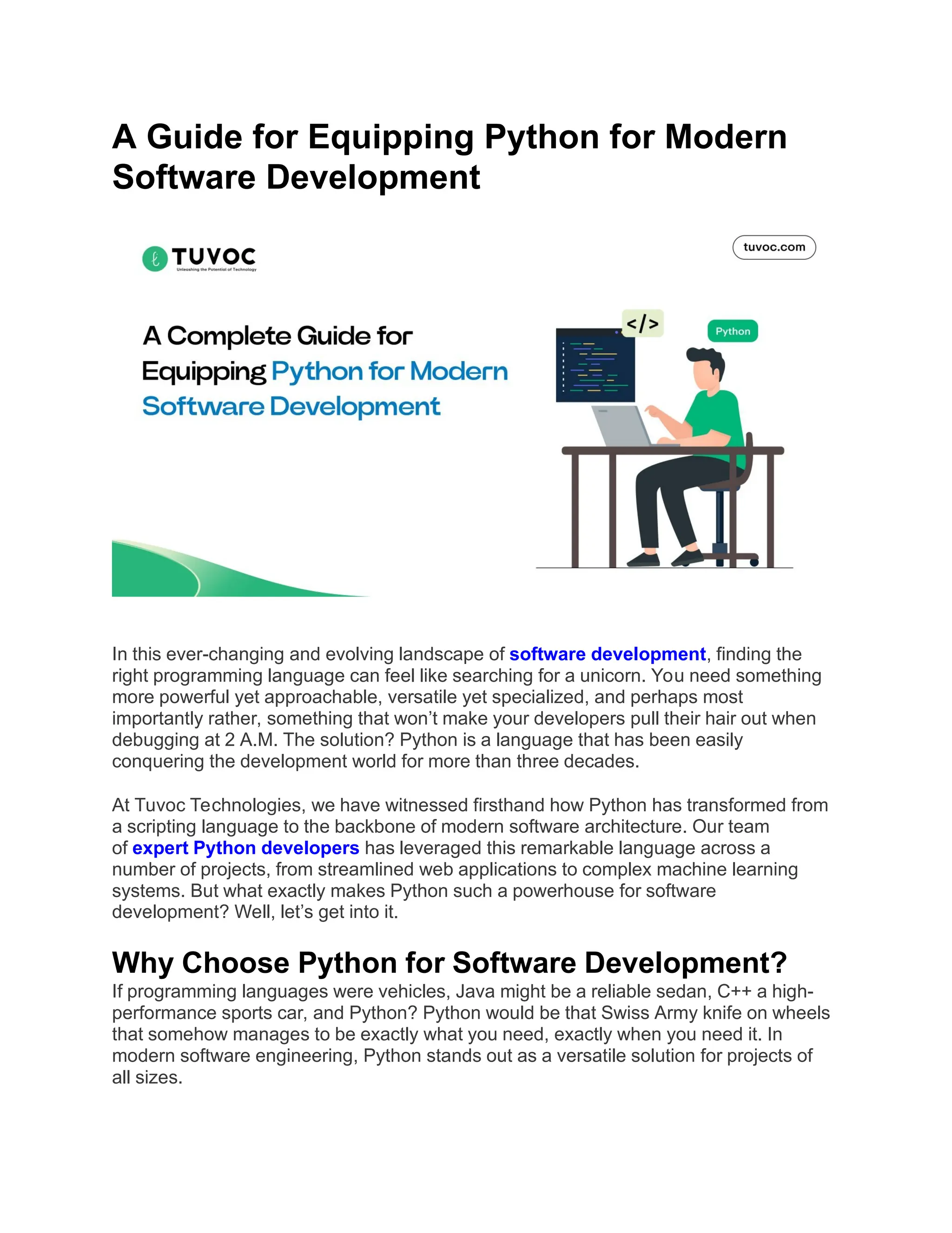 A Complete Guide for Equipping Python for Modern Software Development.ppt