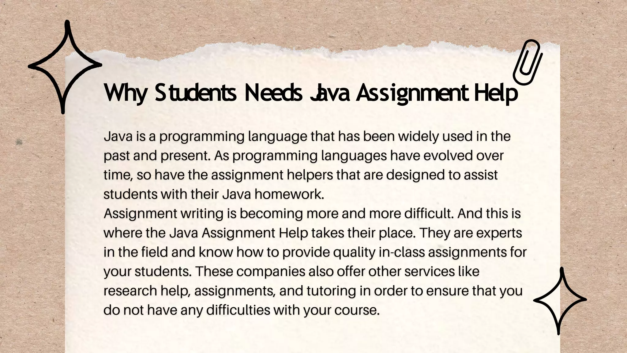 A Complete Guide For Java Assignment Help Pptx