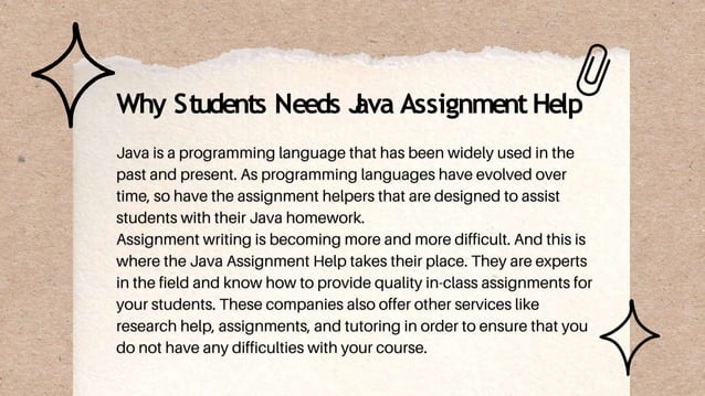 A Complete Guide for Java Assignment Help.pptx | Education