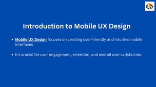 A Complete Guide for Mobile UX Design Trends and Best Practices 2023 | PDF