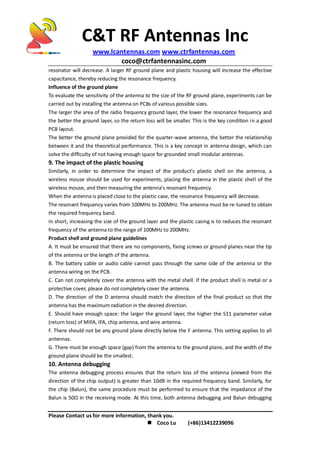 A complete guide for pcb 2.4G antenna design | PDF