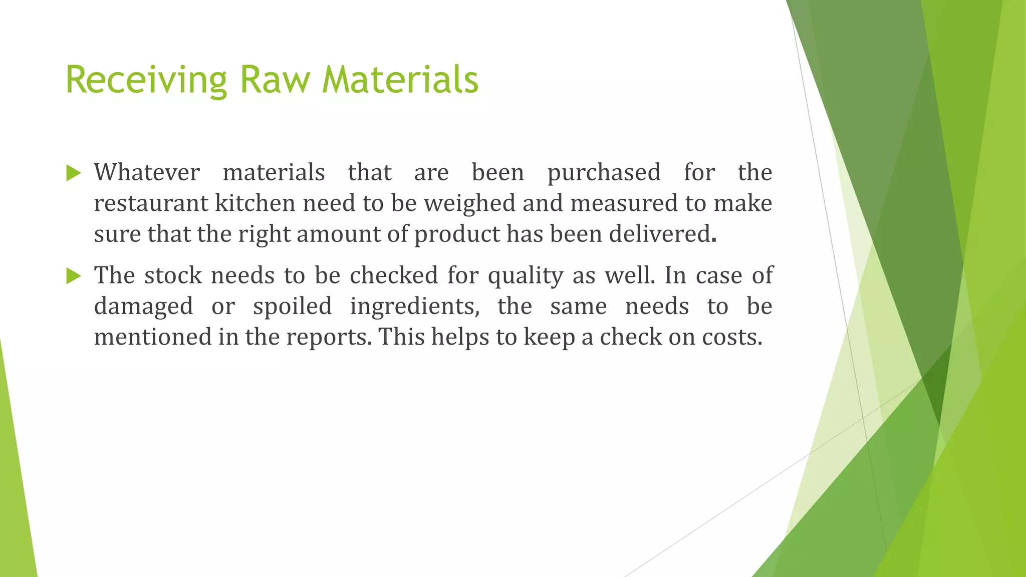 A complete guide on managing restaurant food costs | PPTX