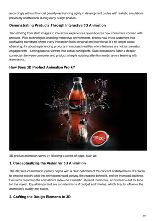 A Complete Guide to 3D Product Animation | PDF