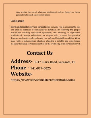 A Complete Guide to Biohazard Cleanup Service.pdf