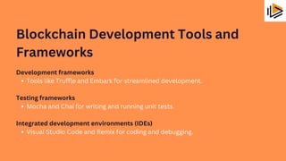 A Complete Guide to Blockchain Development | PPT