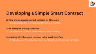 A Complete Guide to Blockchain Development | PPT