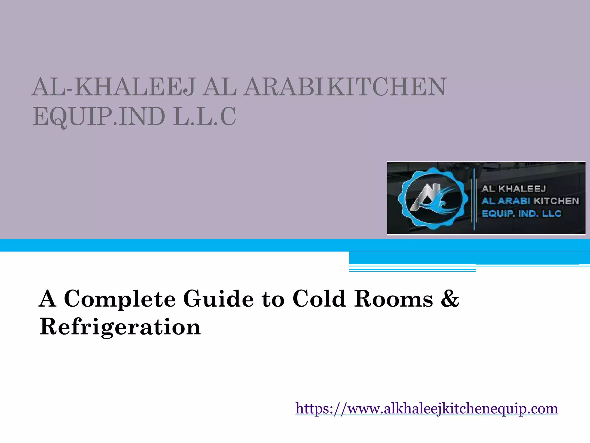 A complete guide to cold rooms & refrigeration | PDF