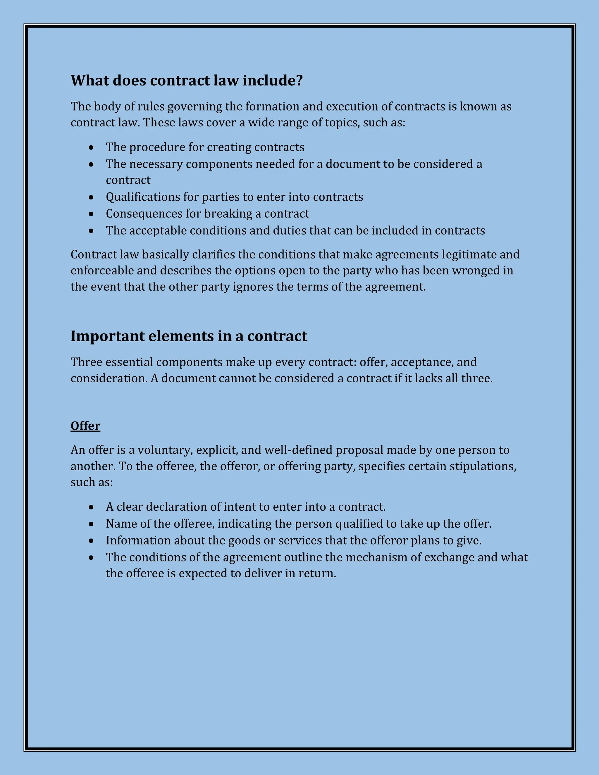 A Complete Guide To Contract Law. pdf | PDF