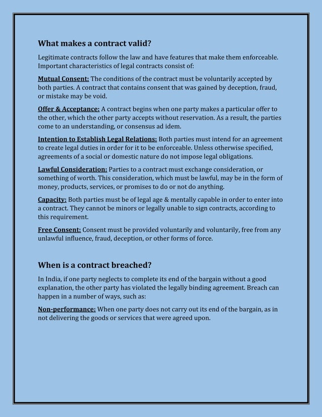 A Complete Guide To Contract Law. pdf | PDF | Business | Business and ...