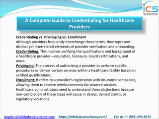 A complete guide to credentialing for healthcare providers.pdf