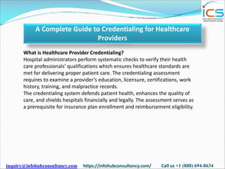A complete guide to credentialing for healthcare providers.pdf